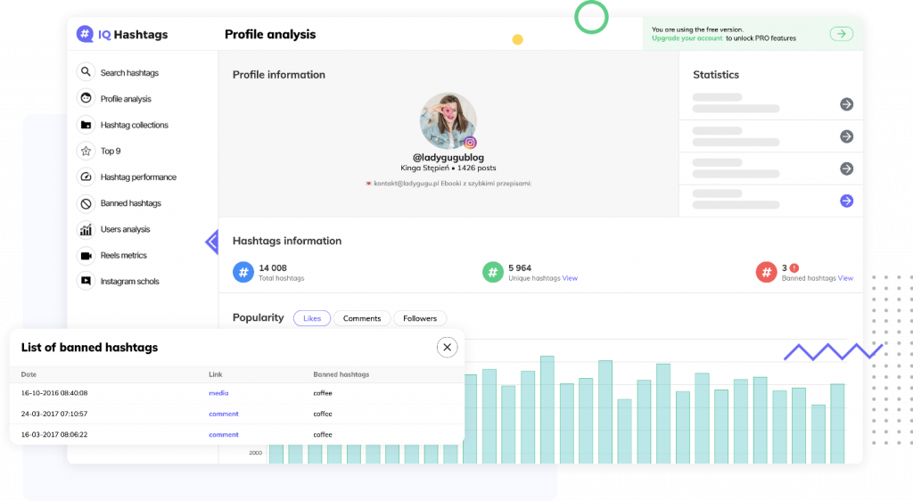 Instagram Profile Analyzer - Advanced Profile Analysis