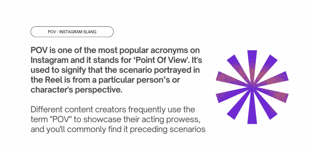 POV Meaning on Instagram: What Does POV Mean and When to Use it ... POV Meaning on Instagram: What Does POV Mean and When to Use it ...